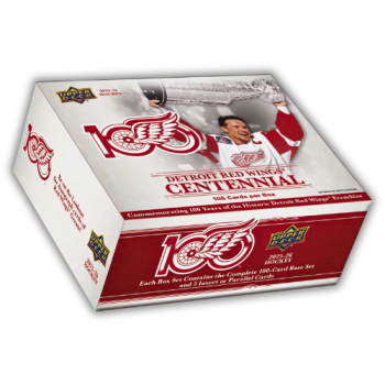 2025-26 Upper Deck Detroit Red Wings Centennial Retail Box Set ...